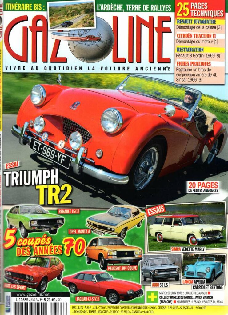 Gazoline n°337 – Acheter ce magazine ou choisir un abonnement | Mes Médias