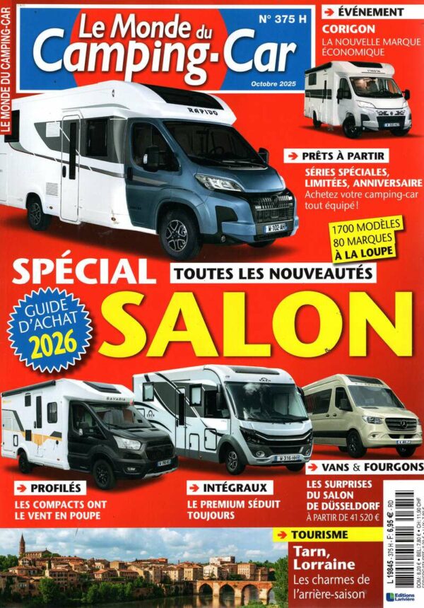 Le Monde du Camping-Car – Acheter ce magazine ou choisir un abonnement ...