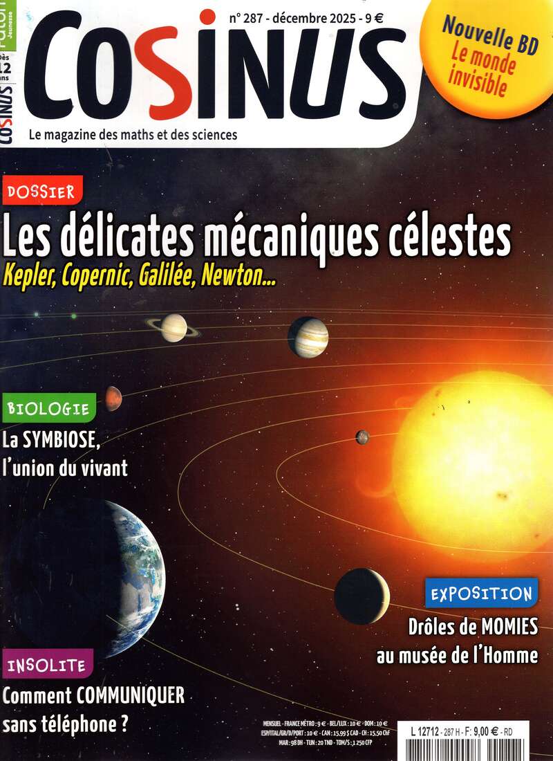 Cosinus n°287 – Acheter ce magazine ou choisir un abonnement | Mes Médias