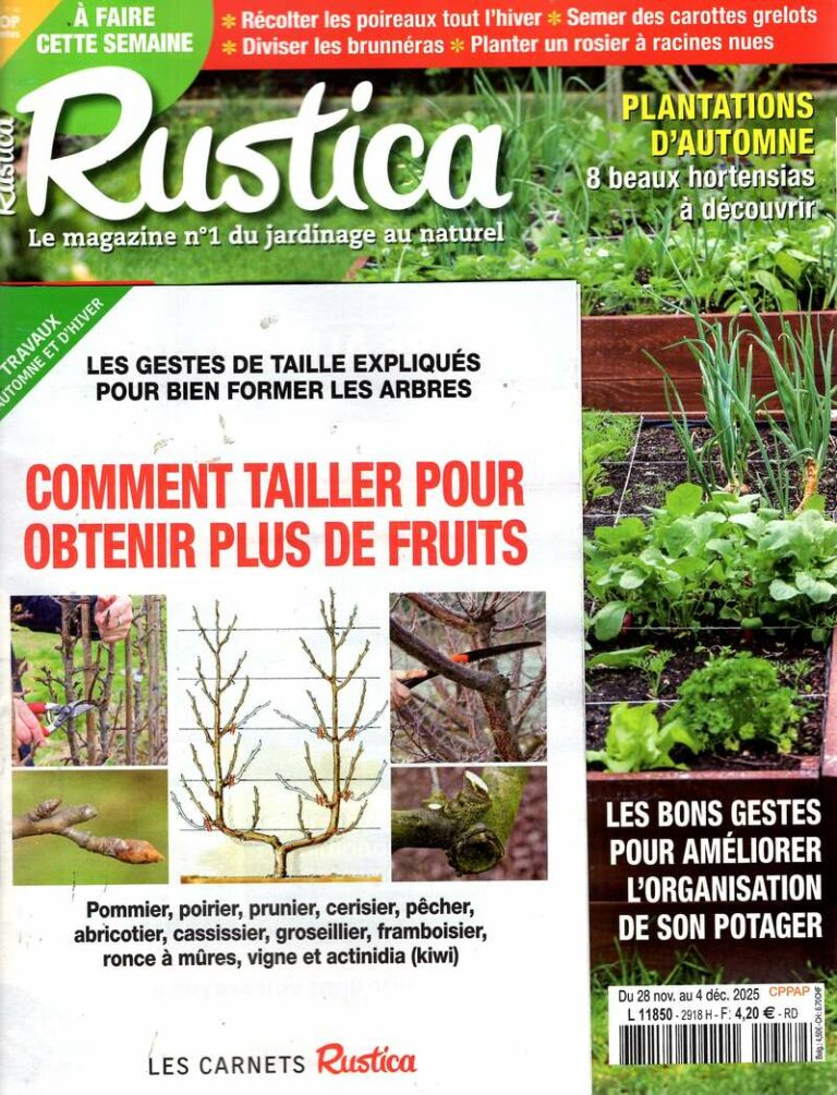 Rustica Pratique n°57 – Acheter ce magazine ou choisir un abonnement ...